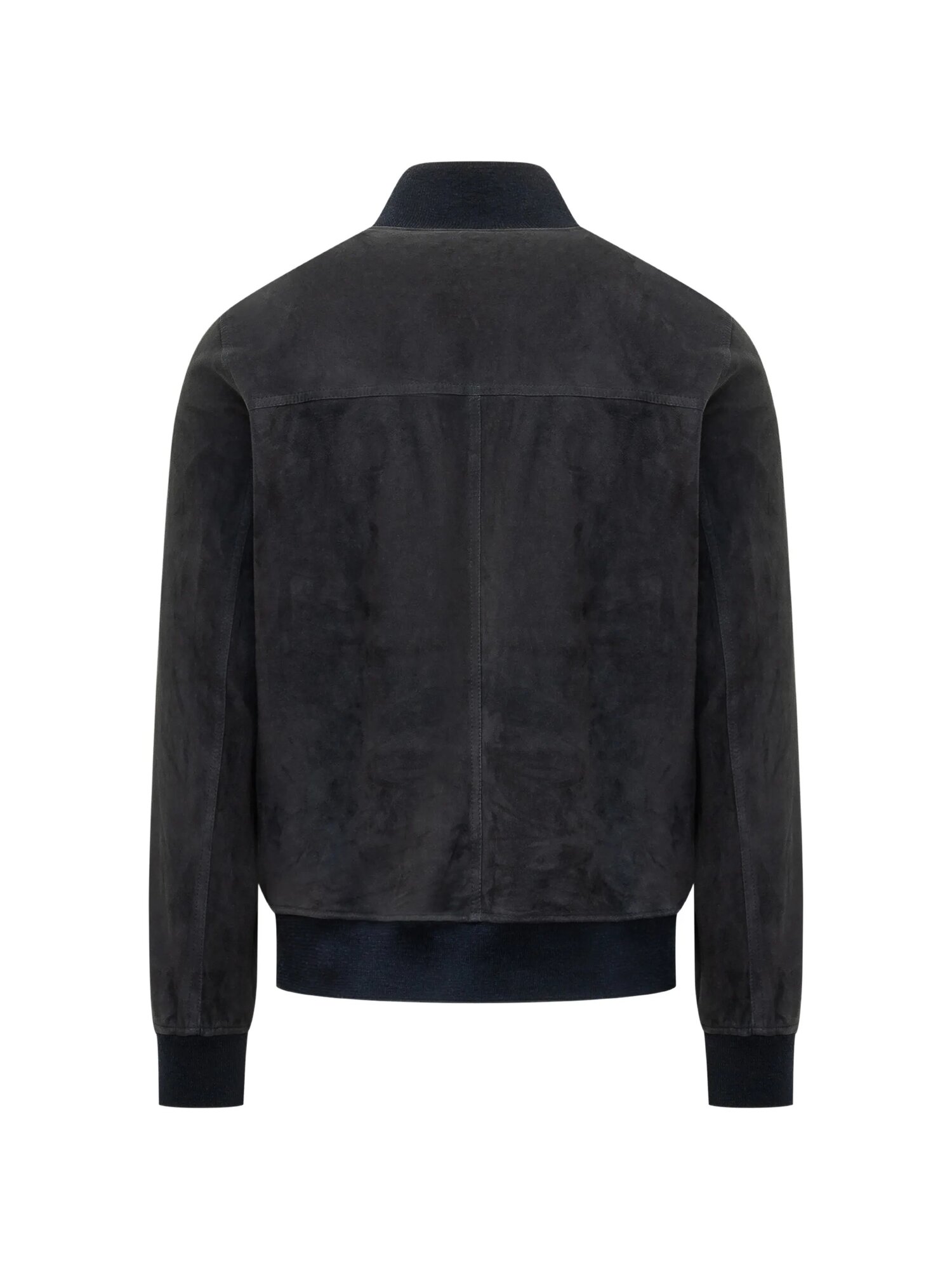 Куртка Renzo Romagnoli Suede bomber jacket, размер 50, blue — фото 1