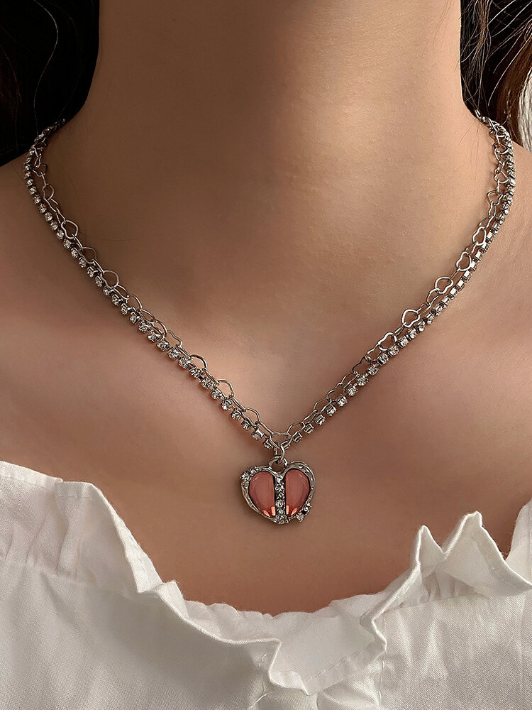 Колье, искусственный камень