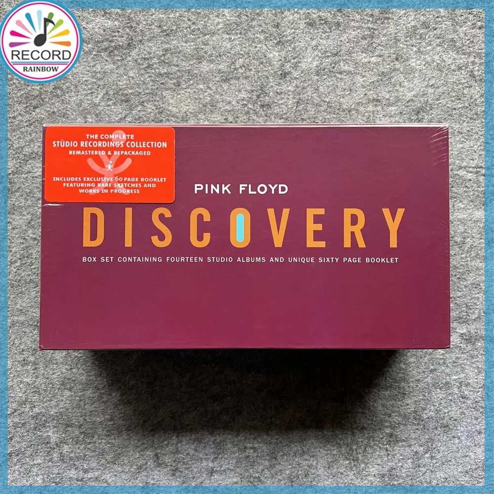 CD Pink Floyd Discovery 16-CDs The Complete Studio Recordings Collection Box Set запечатанный совершенно новый альбом