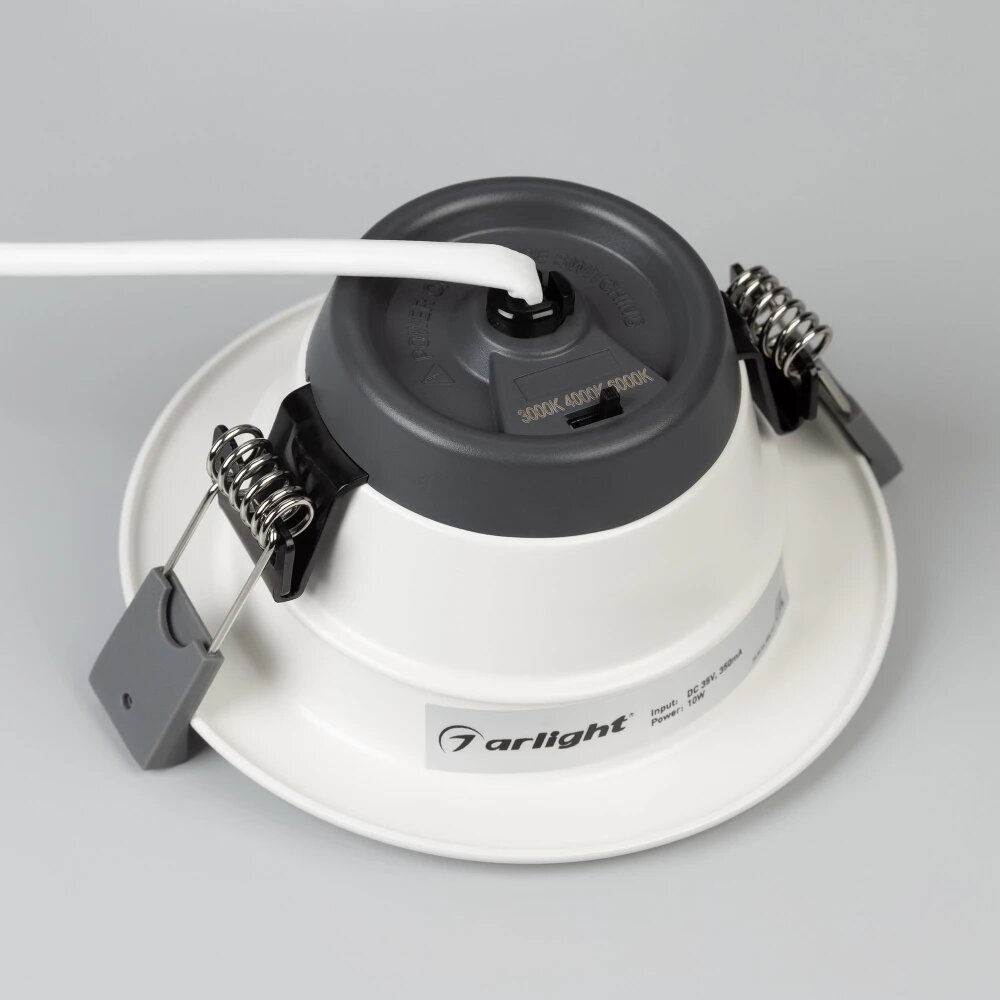Светильник IM-CYCLONE-R115-10W Day4000-MIX (WH, 90 deg) (Arlight, IP40 Металл, 3 года) 022517(1)