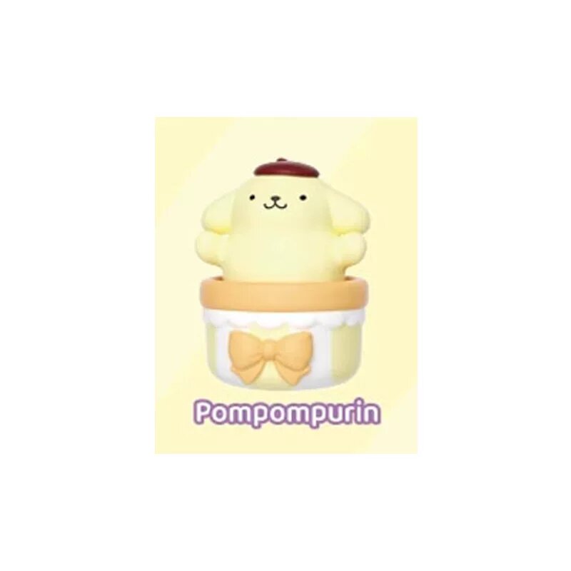Официальные коллекционные фигурки Sanrio Family Heartbeat Series: милые бэби-фигурки в слепых пакетах и коробках,