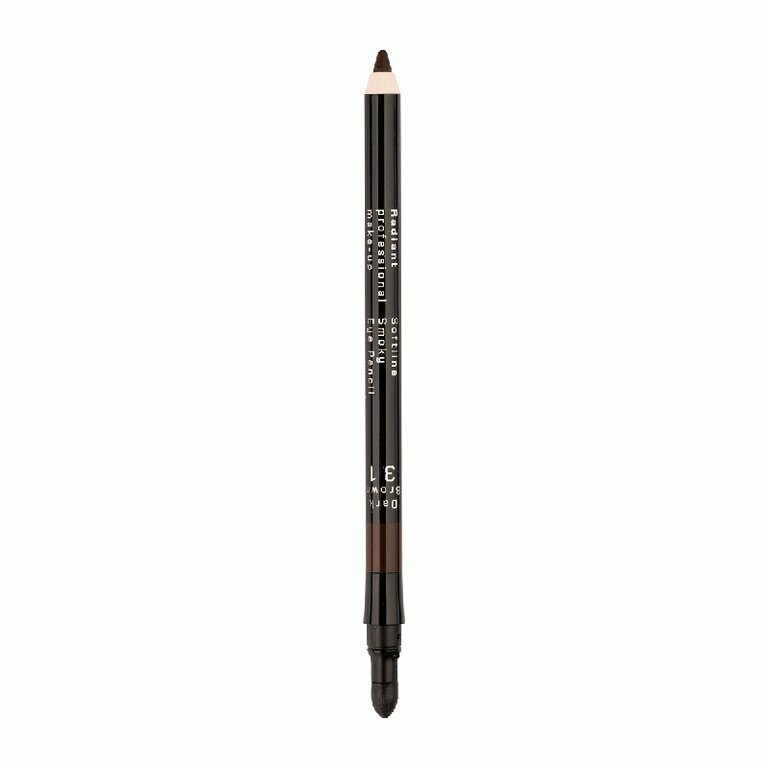RADIANT MAKE-UP SOFT LINE WATERPROOF SMOKY EYES PENCIL No 31 - DARK BROWN Карандаш Греция 1,2 гр