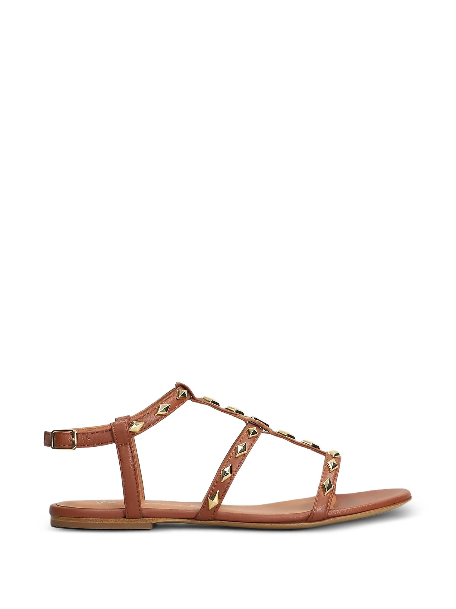 Босоножки Stud-embellished leather sandals
