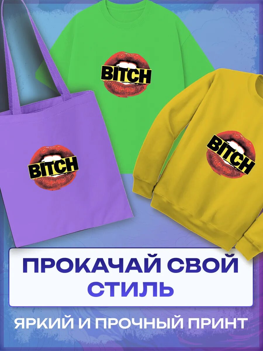 Термонаклейка bitch — фото 1