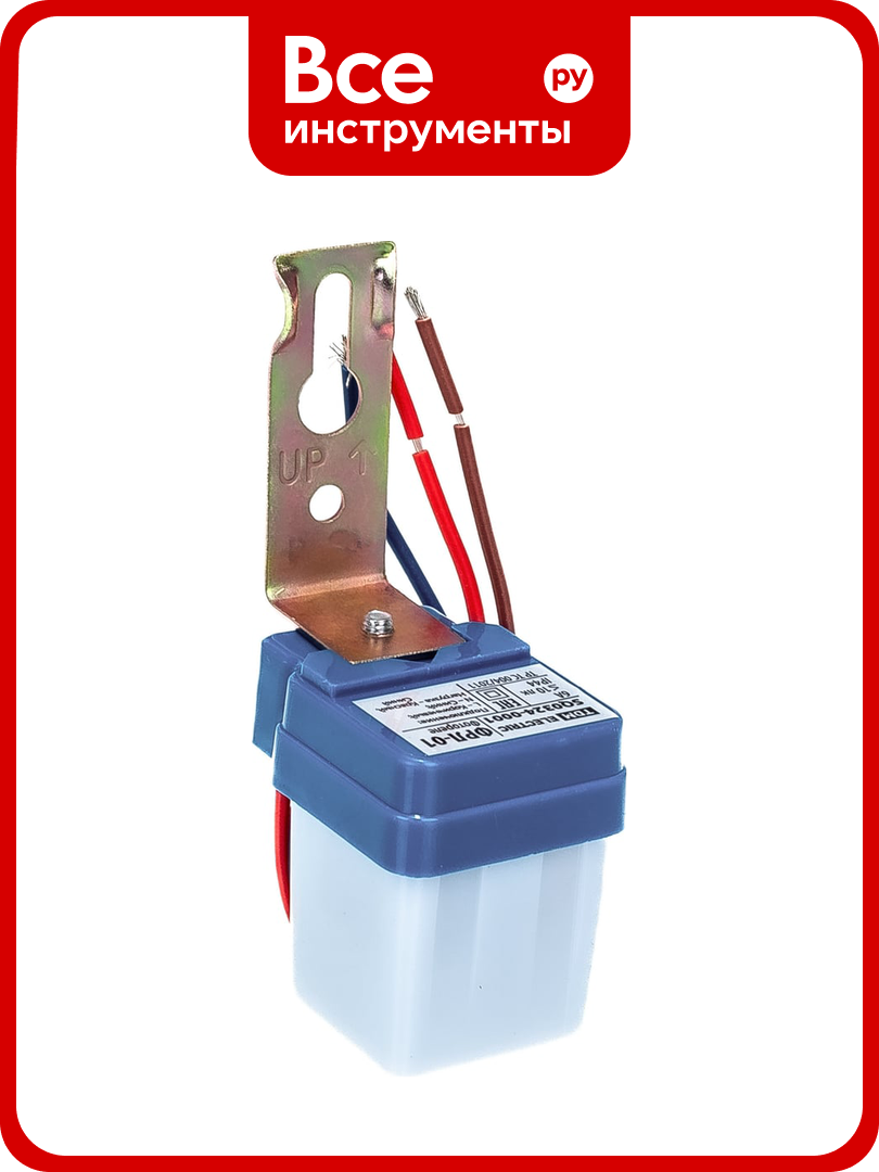 Фотореле TDM ELECTRIC ФРЛ-01 SQ0324-0001, для коммутации освещения в зависимости