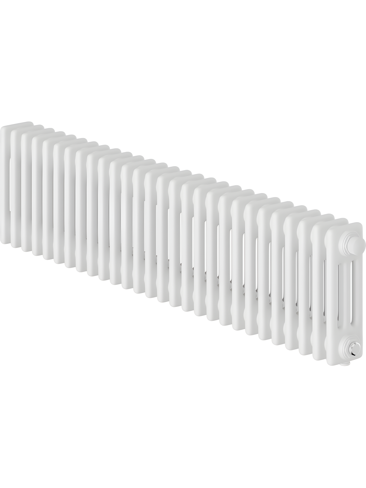 Дизайн-радиатор Royal Thermo Insignia C3050 - 30 секц. RAL9016, Белый RAL9016