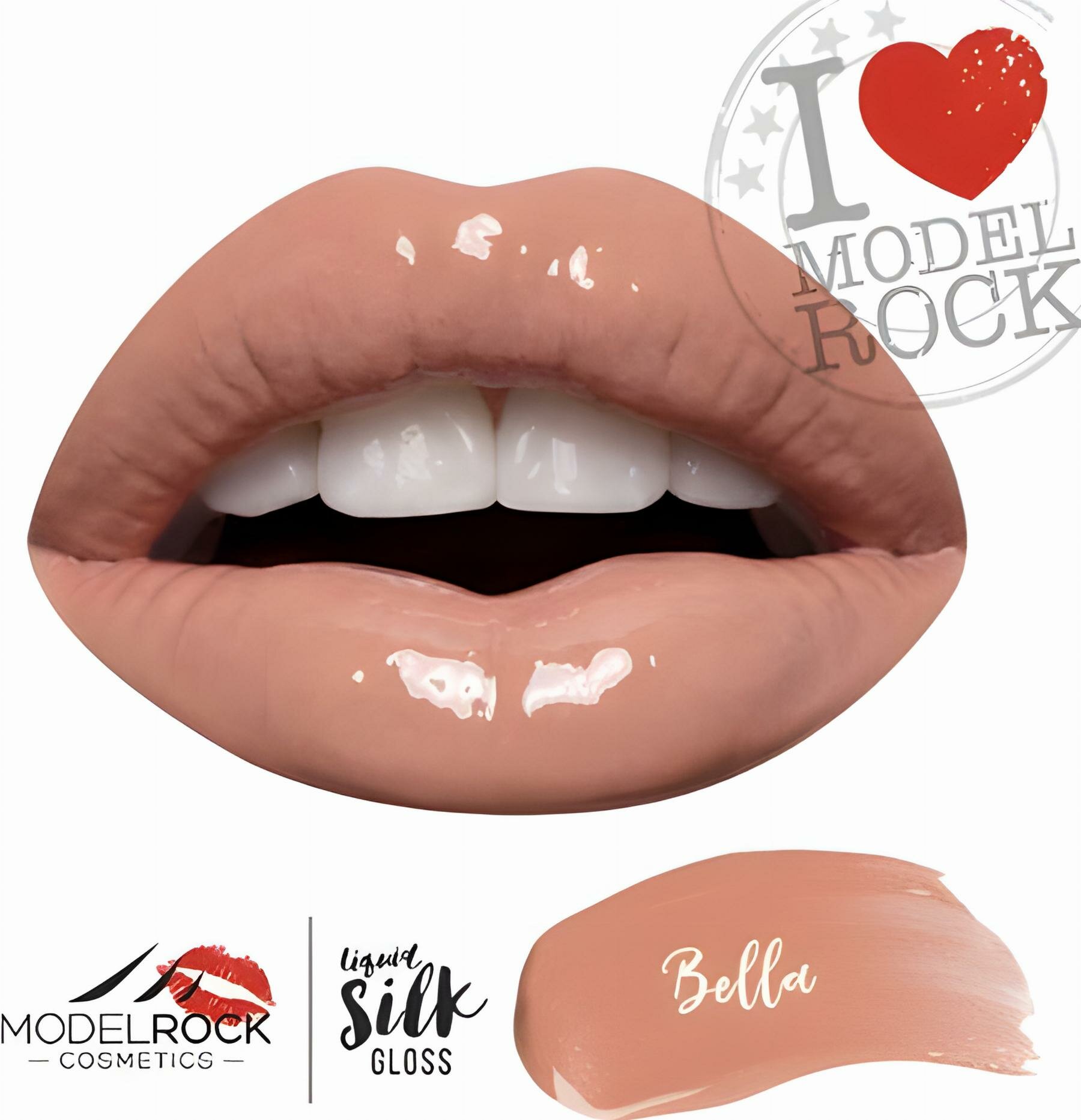 ModelRock Lashes Блеск для губ Bella Luxe Silk Lip Gloss Bella 95ml