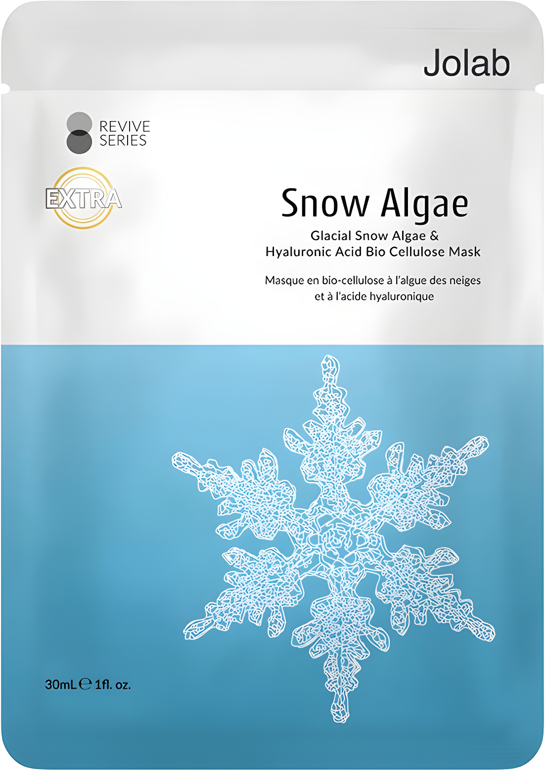 Timeless Truth Mask Биоцеллюлозная маска со снежными водорослями и гиалуроновой кислотой Jacob Glacial Snow Algae & Hyaluronic Acid Bio Cellulose Mask 124ml