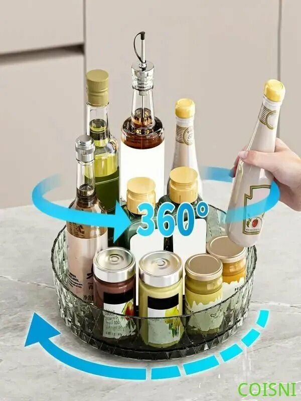 Поднос вращающийся, 21 см х 21 см, 1 шт