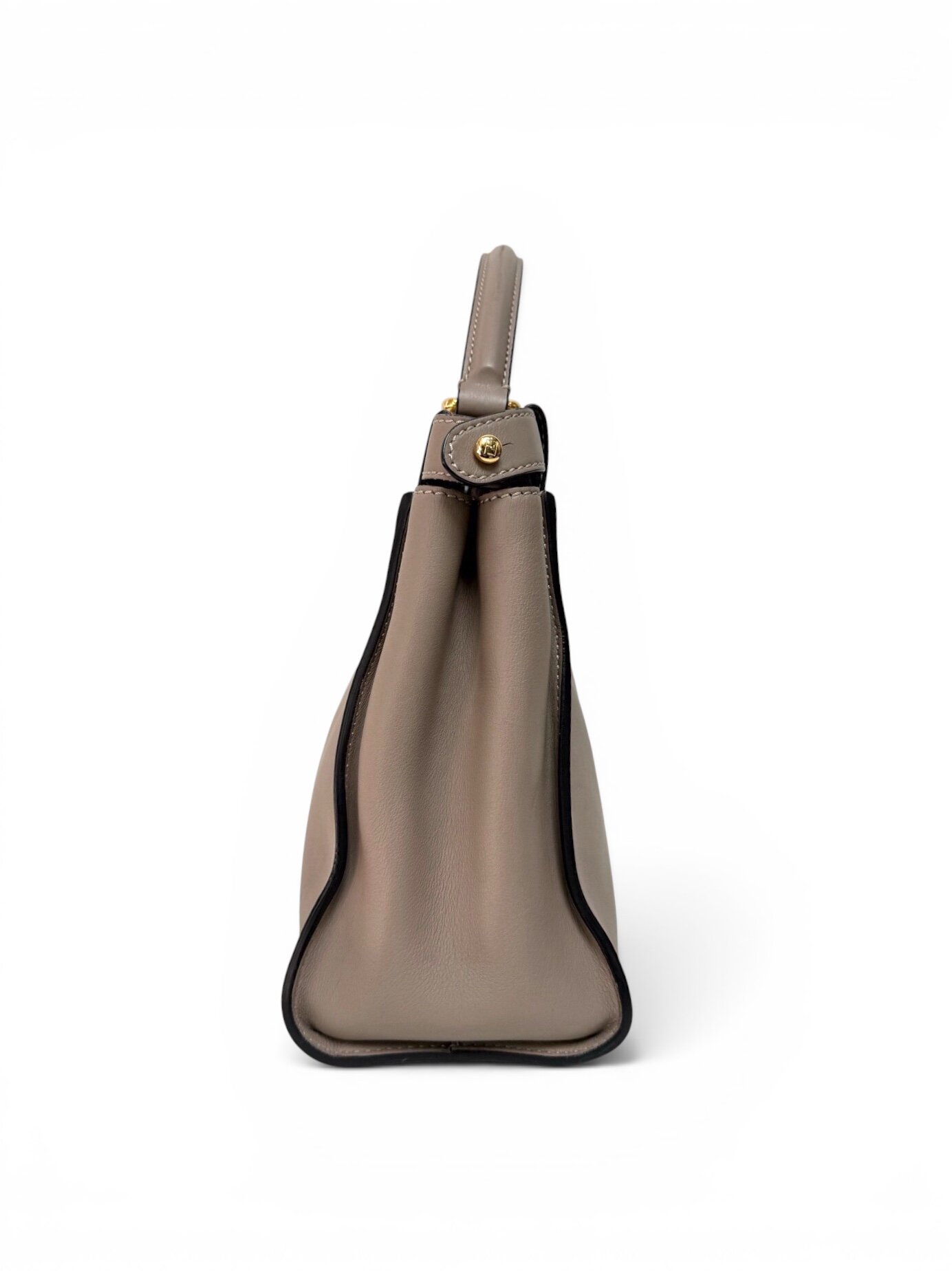 Сумка тоут FENDI Peekaboo Medium, бежевый — фото 1