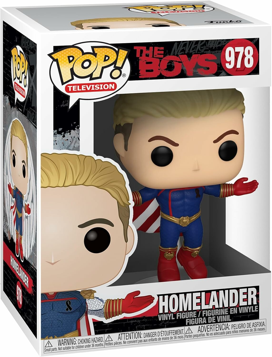 Фигурки Funko Pop TELEVISION - Коллекционная фигурка The Boys Homelander/Хоумлендер - Фанко 978