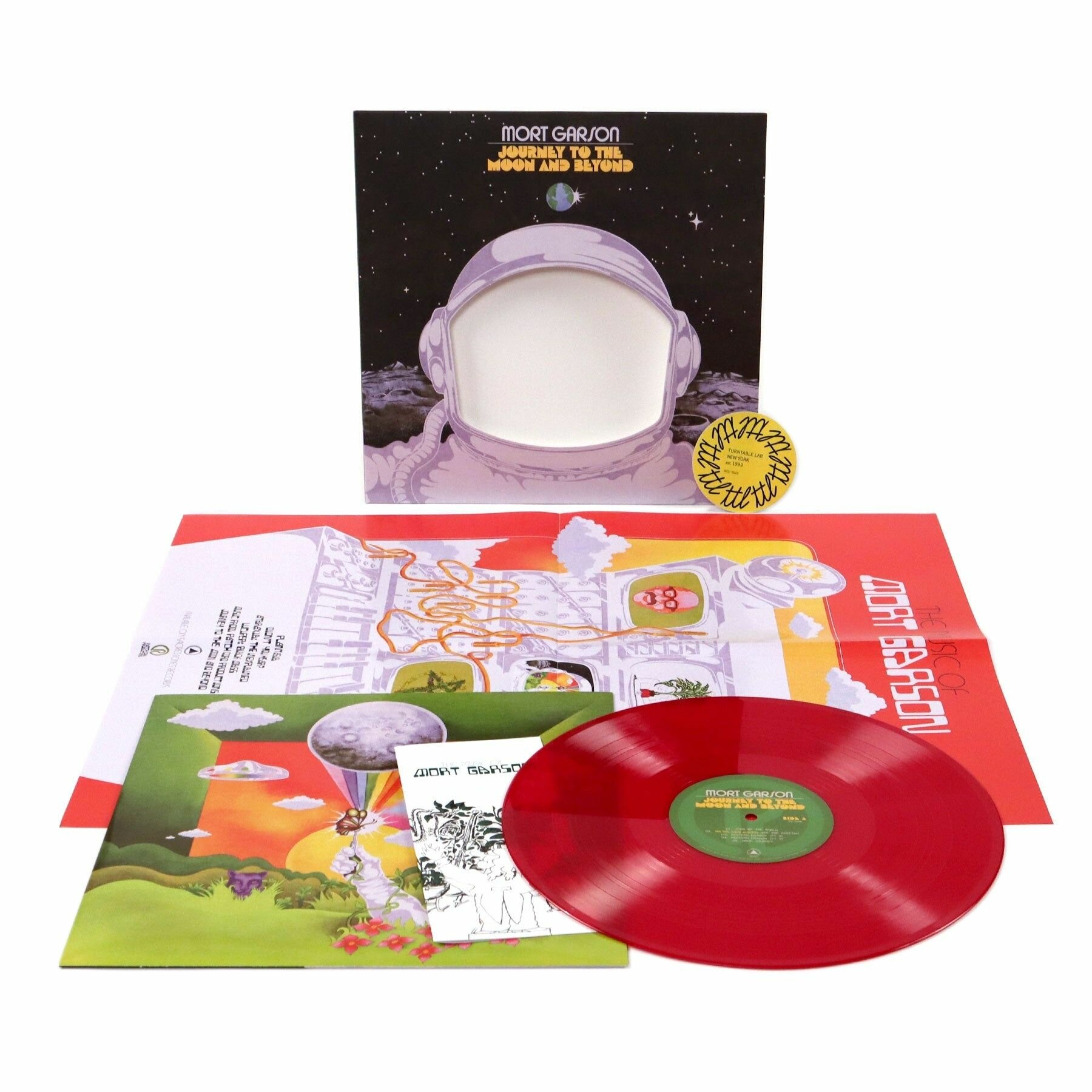 Виниловая пластинка Mort Garson - Journey To The Moon And Beyond (LP, 2023, Sacred Bones) red
