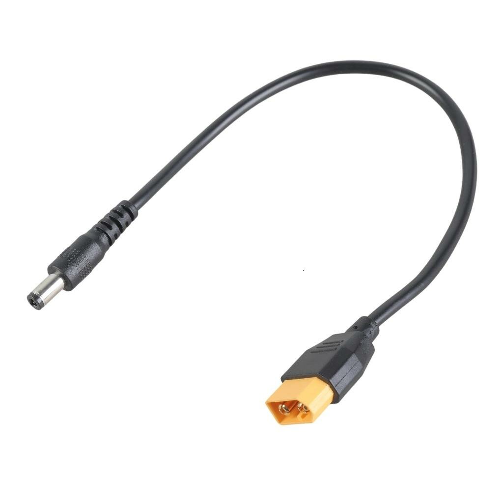 Кабель XT60–DC5.5 мм для зарядки дронов, 5.5x2.1 мм мужской