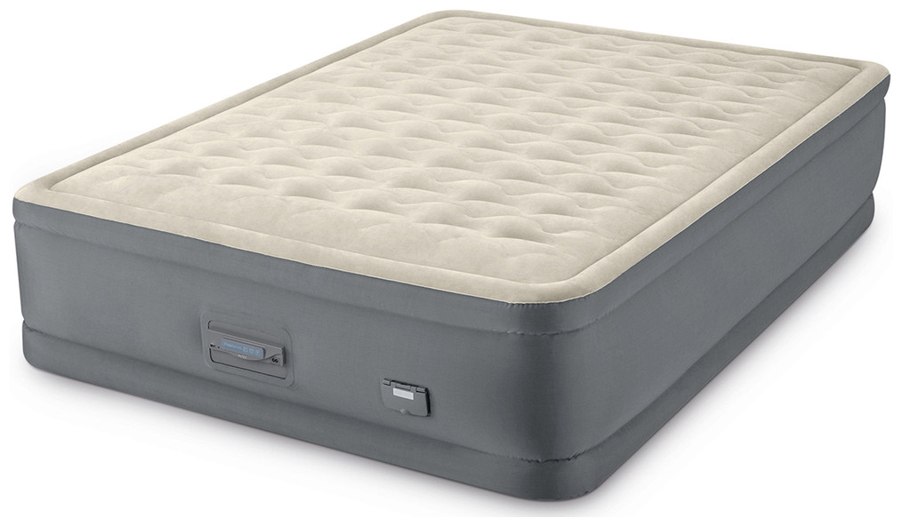 Надувная кровать со встроенным насосом Intex Premaire II Elevated Airbed Queen 152*203*46см 64926