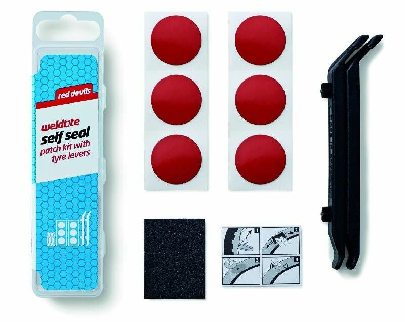 Латки, набор, 6 шт RED DEVILS WELDTITE. Оригинал, Англия.