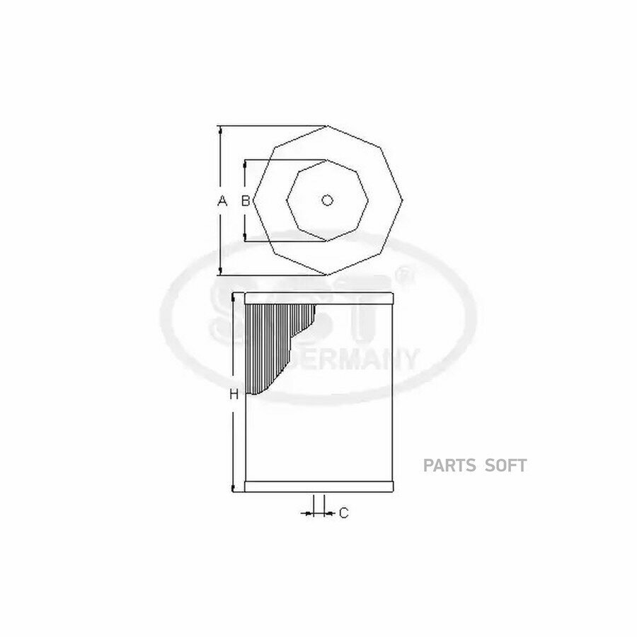 SCT SG 1093 Фильтры для АКПП SG1093 от официального дистрибьютора, SCT GERMANY, артикул SG1093