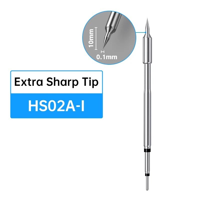 HS02A/F245-I жало для паяльника FNIRSI HS-02A, конус-игла