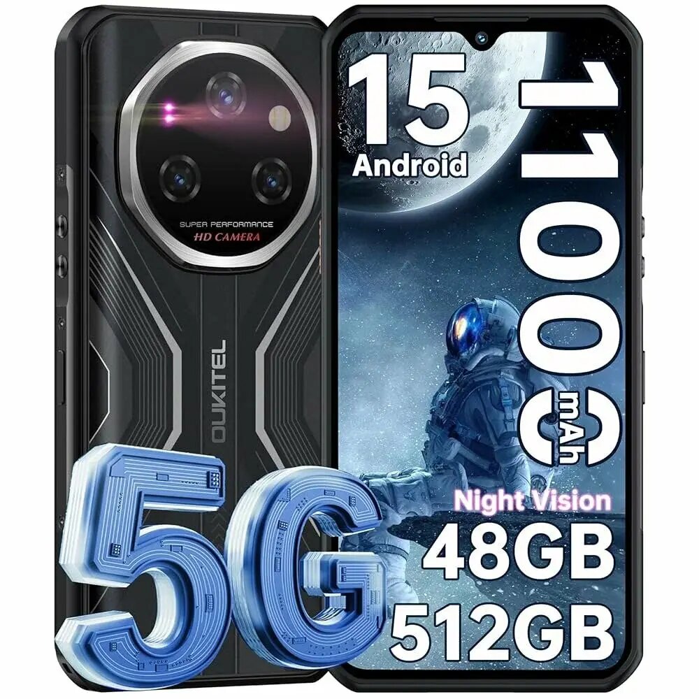 OUKITEL WP55 Pro 16+32/512Gb Black EU