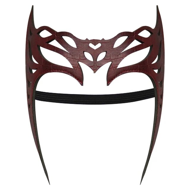 Алая Ведьма маска из PU, Цвет: PU mask 1