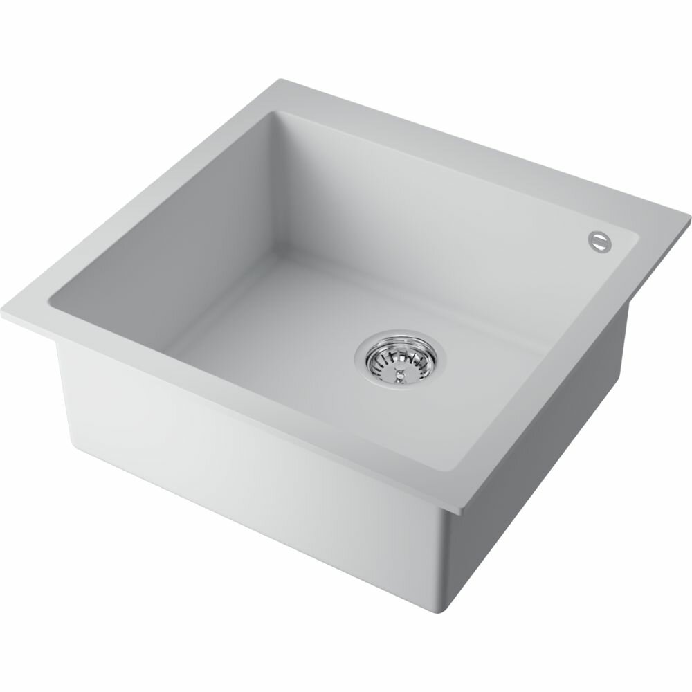 Кухонная мойка OMOIKIRI Bosen 57A-WH, искусственная керамика/artceramic/белый