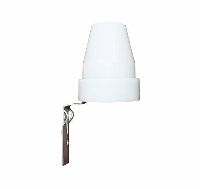 Фотореле Jazzway PMS PR 601, 2200 Вт, IP44, WH, белое