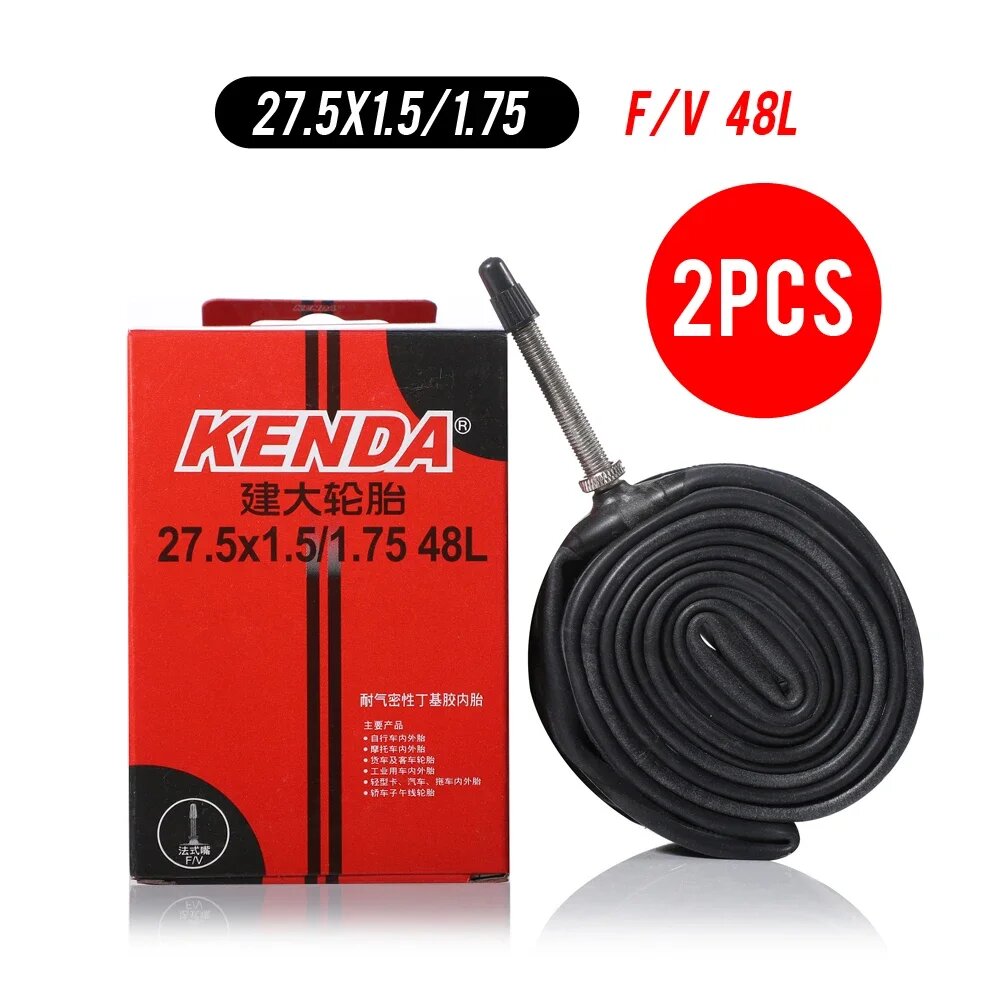 Камеры KENDA 27.5x1.5/1.75 FV48L (2шт)