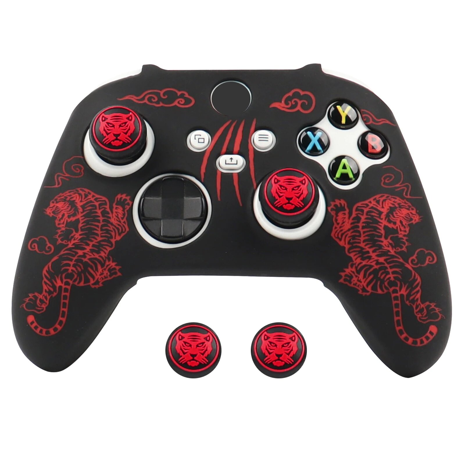 Контроллер Xbox Series X/S с тигром, Red