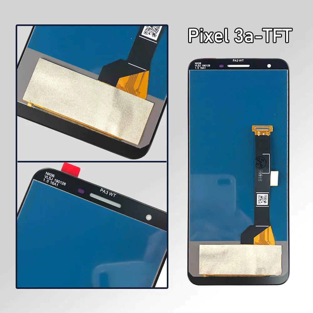 5,6-дюймовый TFT ЖК-дисплей для Google Pixel 3a, ЖК-дисплей, преобразователь сенсорного экрана в сборе для Google Pixel 3A G020A G020E, замена ЖК-дисплея