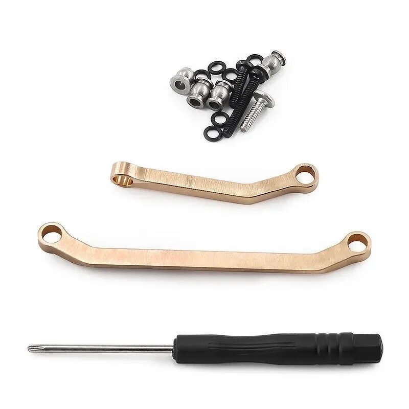 Латунные рулевые тяги черные для Axial SCX30