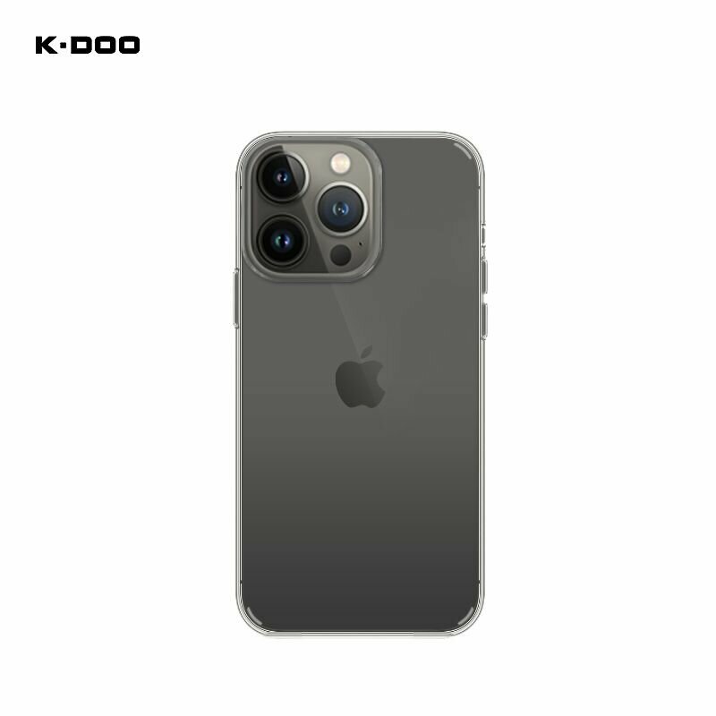 Чехол противоударный Guardian для iPhone 13 Pro Max, прозрачно-темный