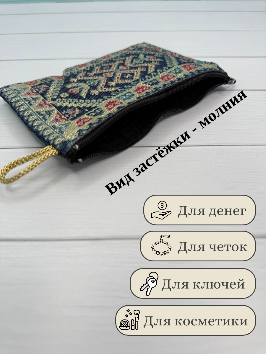 Монетница, фактура гобелен — фото 1