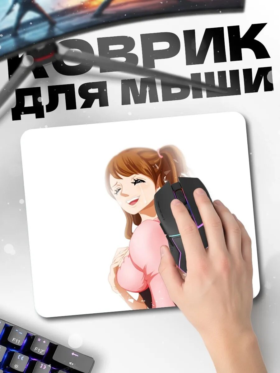 Коврик для мыши Аниме девушка — фото 1