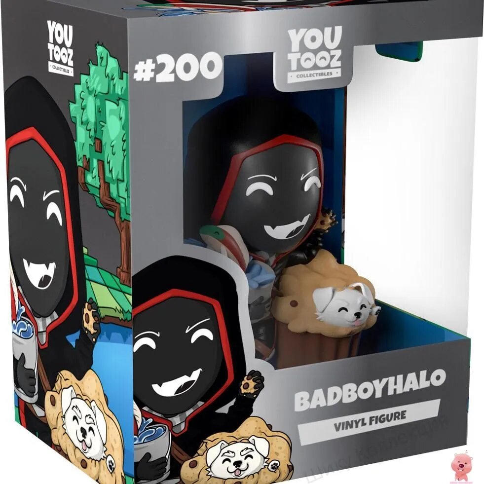 Фигурка YouTooz BadBoyHalo Vinyl Figure, ABS пластик, ПВХ (поливинилхлорид), 14+