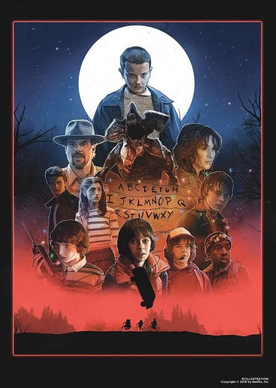 Головоломка 1000 деталей для взрослых, Stranger Things, странные вещи, сложная головоломка, Деревянные пазлы, Рождественский подарок, идеальный выбор для развлечений в помещении 50x75cm