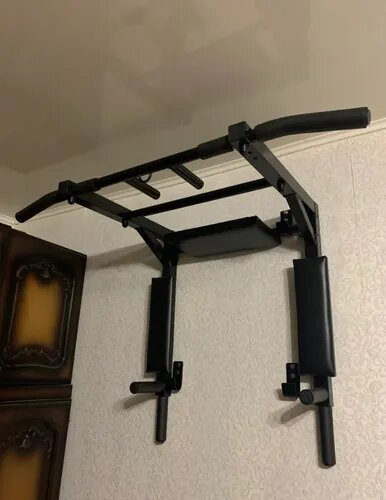 Турник SportLim Фэймос усиленный 3в1 профиль 40x40 для шведской стенки и для стены
