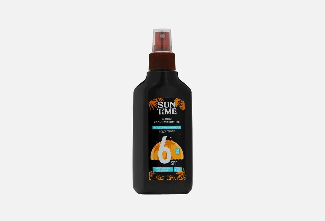 Sun Time Tanning Oil Масло для загара SPF 6 160 мл