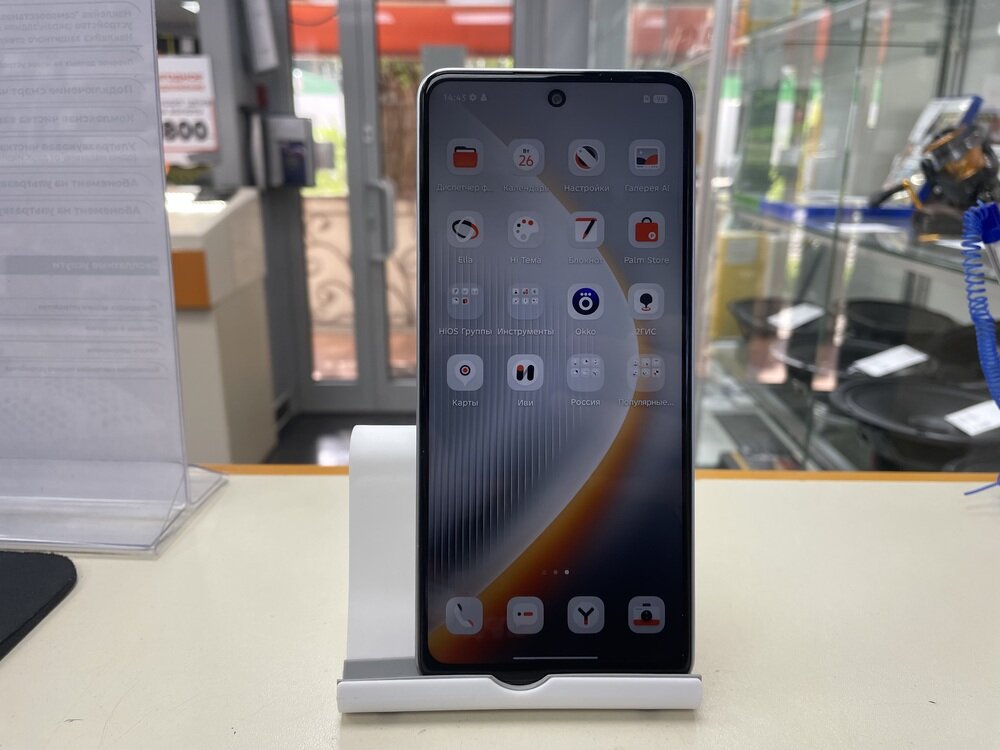 Смартфон TECNO Pova 7 Neo 8/256 ГБ, Black (черный) ростест (RU) б/у уценка