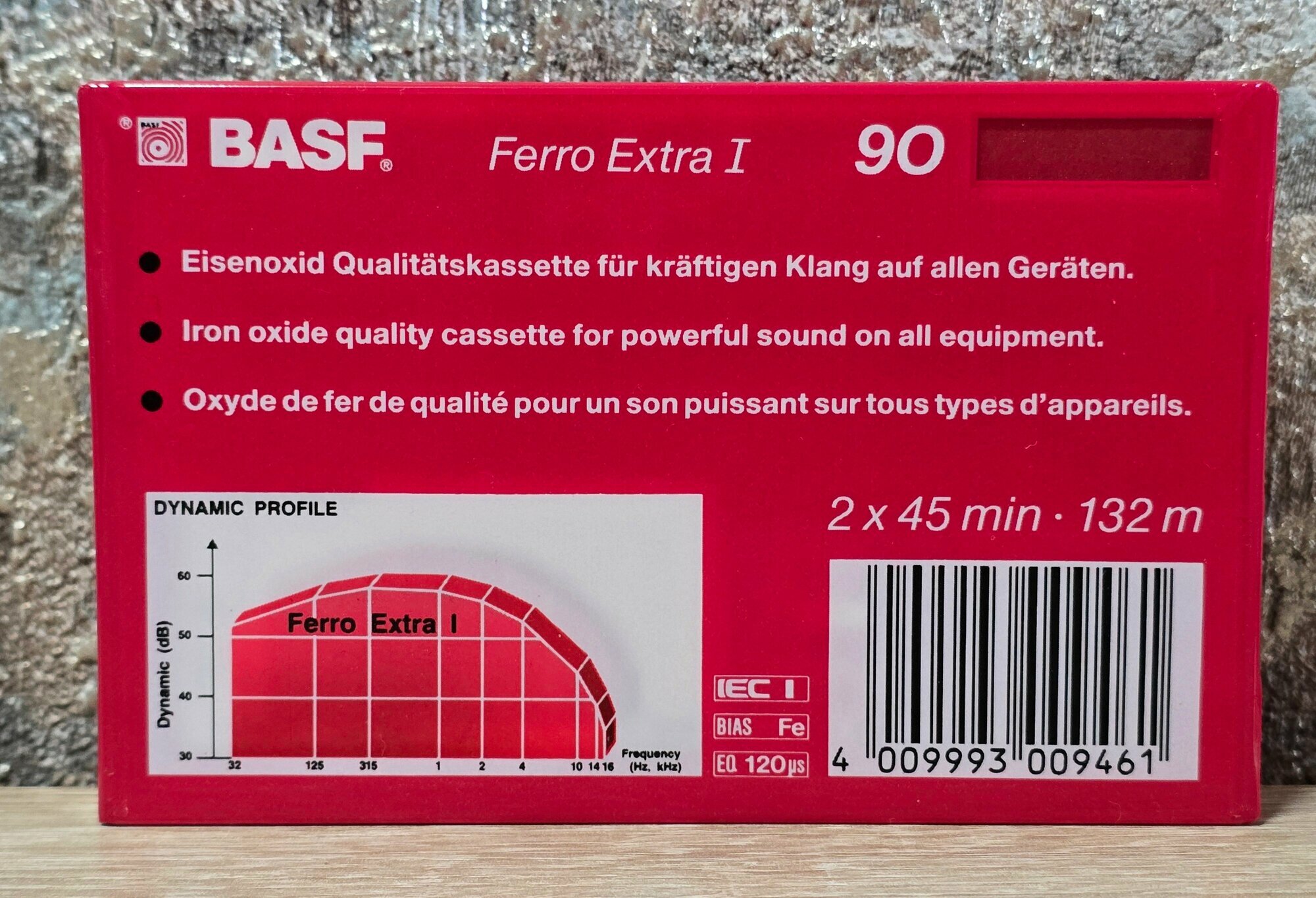 Аудиокассета BASF FERRO EXTRA I 90минут — фото 1