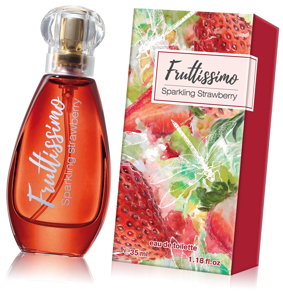 Духи Brocard Fruttissimo Sparkling Strawberry 35 мл для женщин и мужчин / Клубничное Мохито