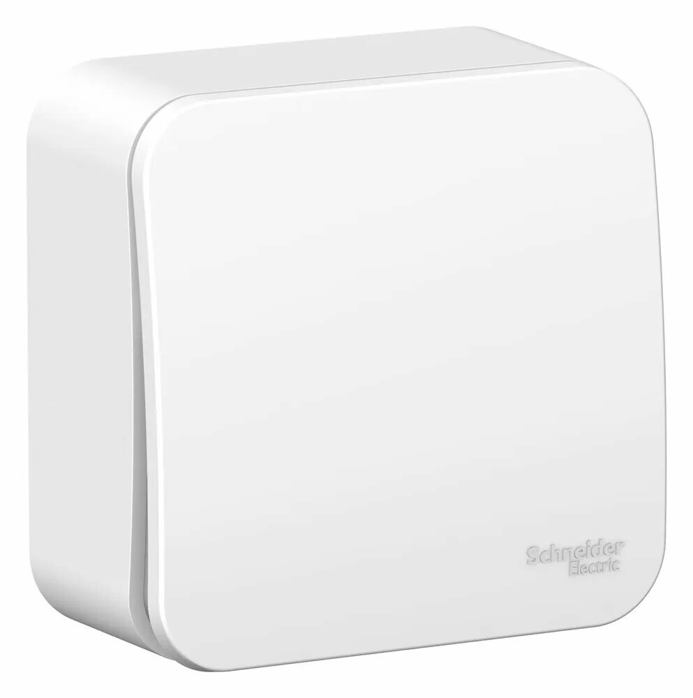 Выключатель одноклавишный накладной Шнайдер Systeme (Schneider) Electric BLANCA 10А, 250В, Белый (глянцевый) BLNVA101011