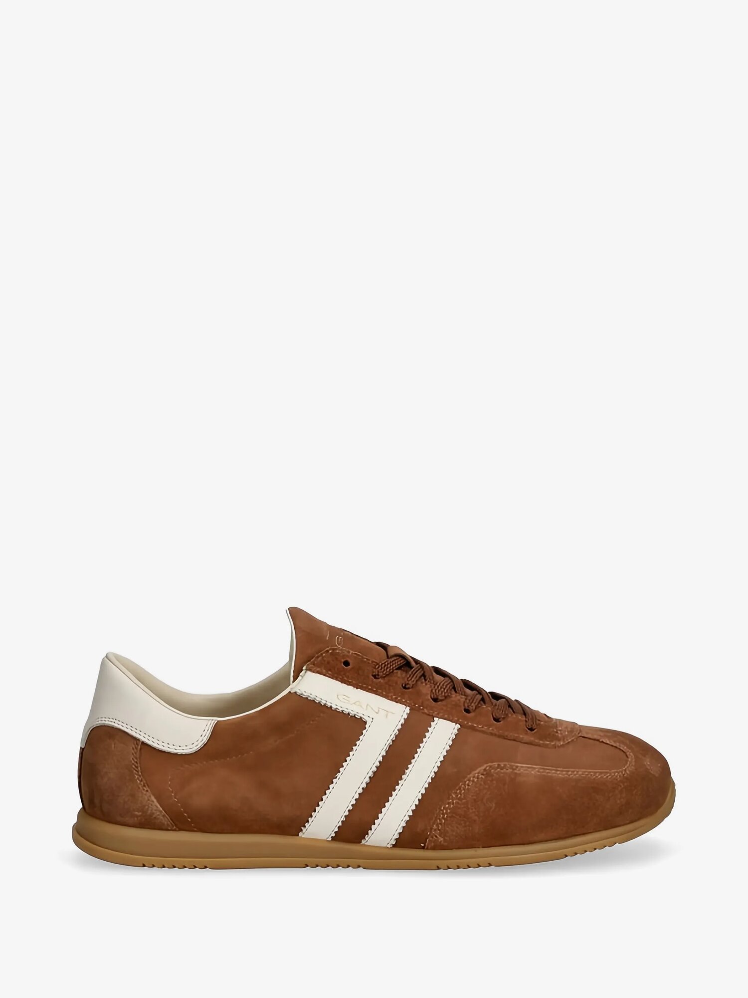 Кроссовки Stripe suede sneakers