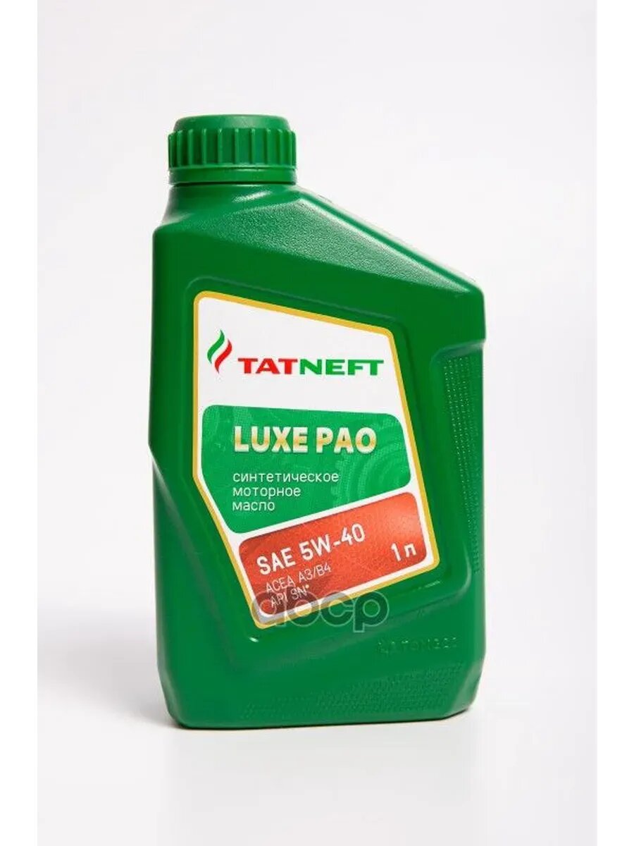 TATNEFT Татнефть-Luxe Pao Синтетика Sae 5W40 1Л