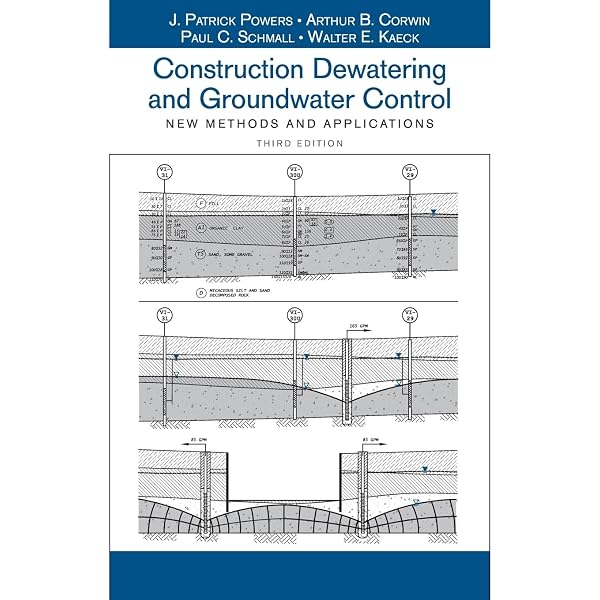 Construction Dewatering and Groundwater Control : New Methods and Applications, 3rd Edition，Reprinted paperback book