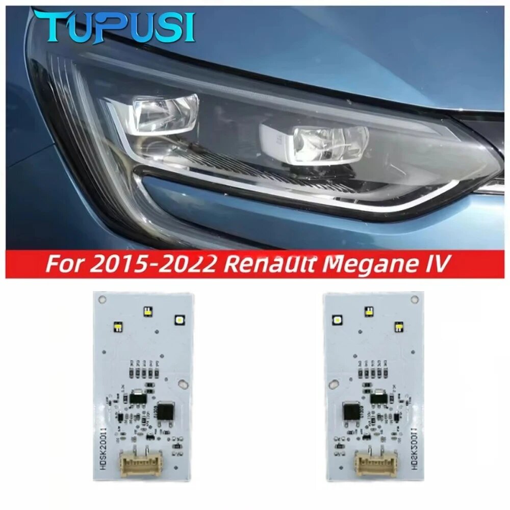 Белый Светодиодный Модуль DHX Для Блока Управления Фарами Valeo Renault Megane IV, Дневные Ходовые Огни