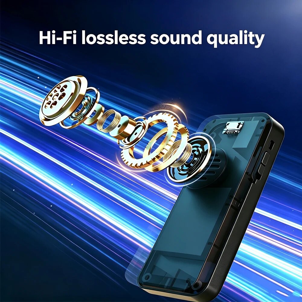 MP3-плеер Bluetooth, синий — фото 1