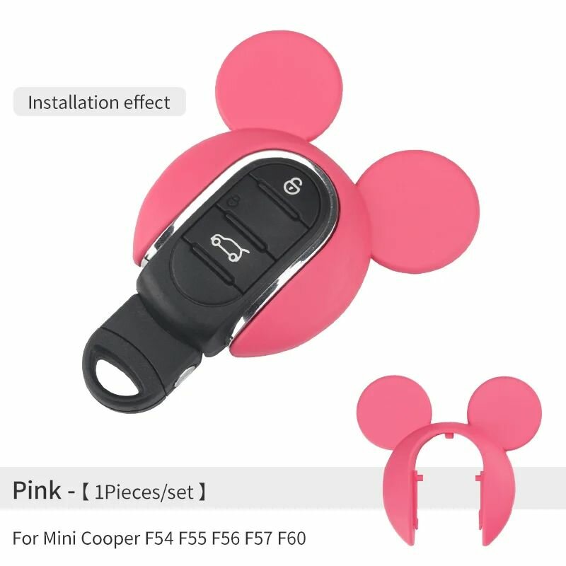 Чехол для ключей автомобиля, защитный Mini Cooper S JCW F56 F60 F55 F54 F57 Countryman Clubman, аксессуары стиля .