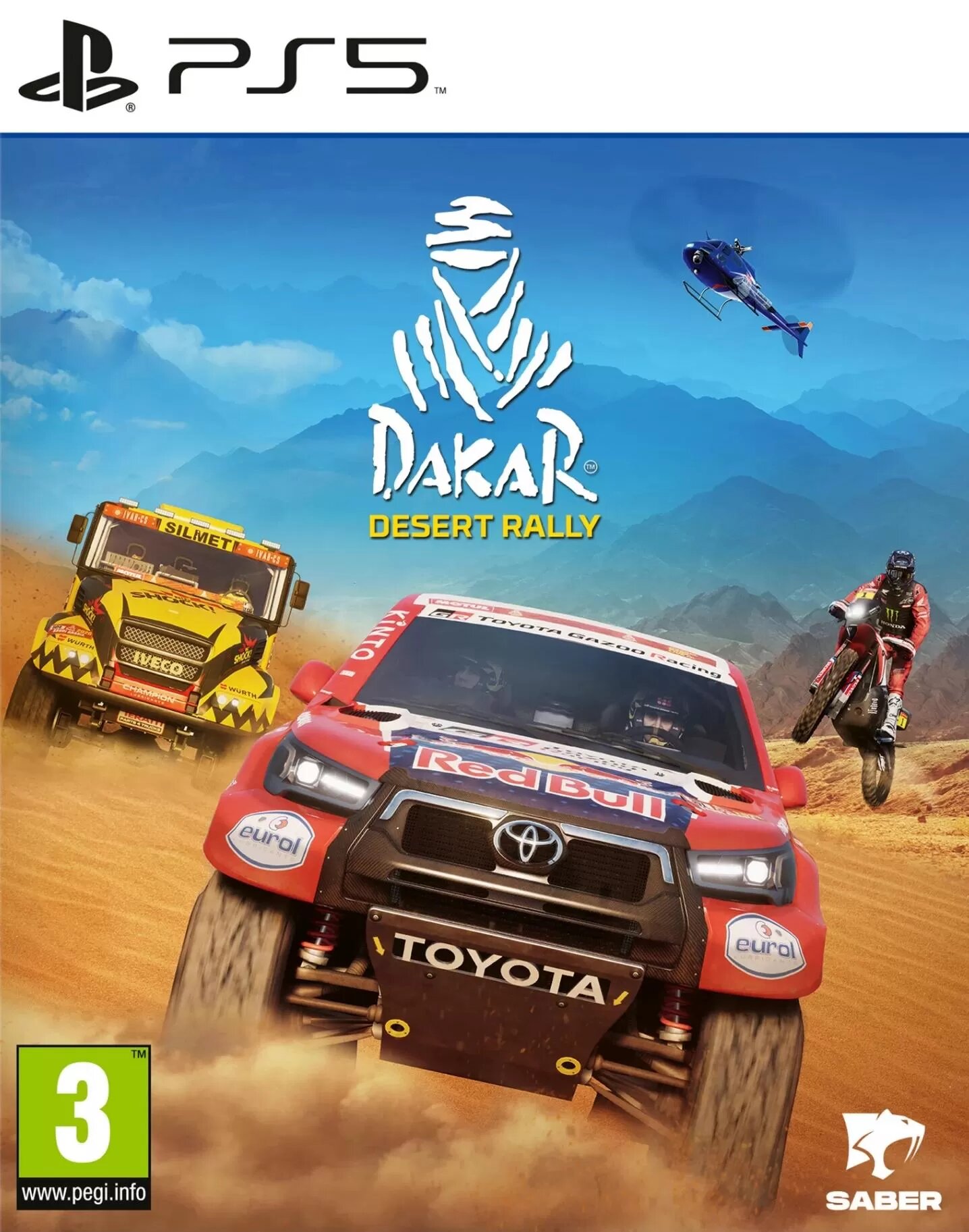 Игра Dakar Desert Rally PS5 Английский язык Диск на PlayStation 5 уценка