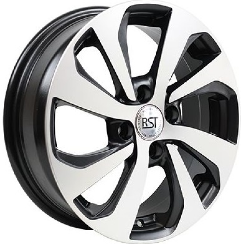 Диск колесный RST R005 6,0x15 4x100 Dia60.1 ET50 цвет BDm (черный с проточкой матовый)