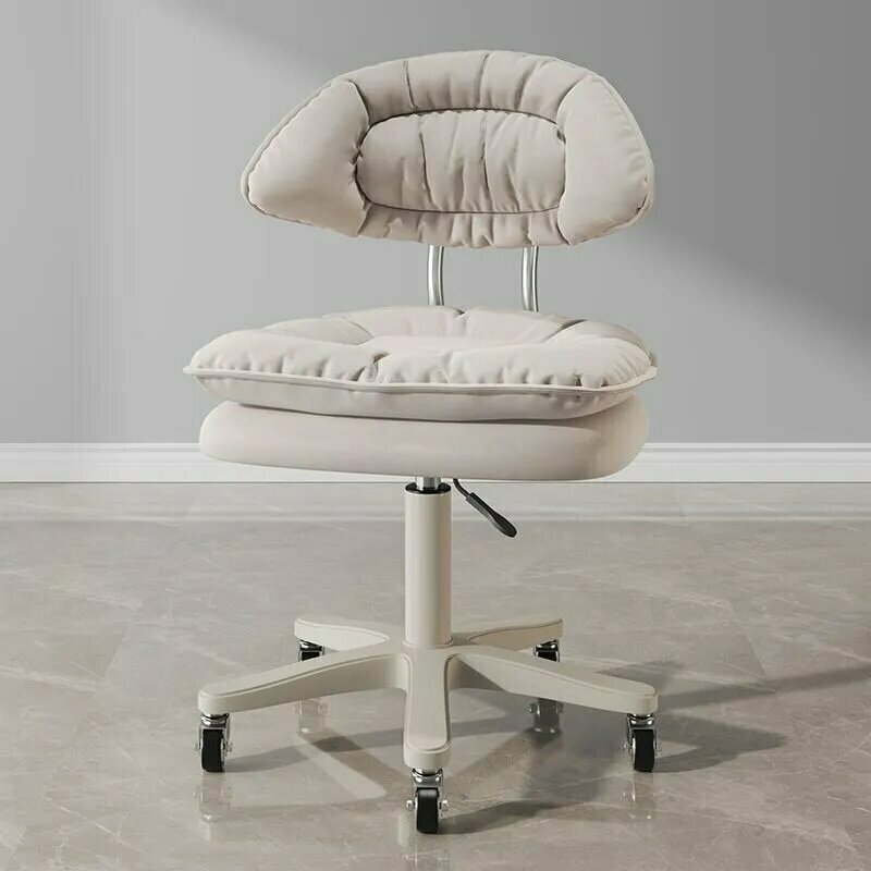 Стул NiNi, универсальный, бежевый, из винилискожи, с регулировкой высоты