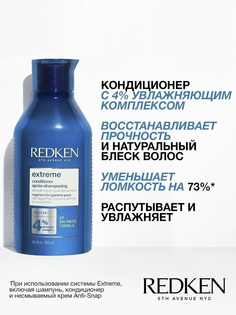 Redken Extreme Conditioner - Кондиционер для восстановления поврежденных волос 300 мл